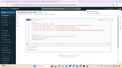 How To Deal With Wasb Error In Mounting Azure Databricks With Containers Stack Overflow