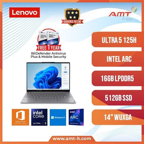 Jual Lenovo Yoga Slim Imh Core Ultra H Gb Gb Ssd W Ohs Wuxga Oled Touch
