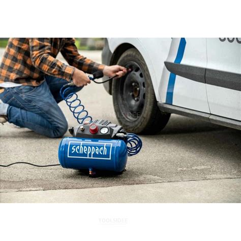 Scheppach Kompressor Hc06 Med Tilbehørssett