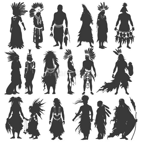 Native American Indian Women Stock Illustrations 578 Native American