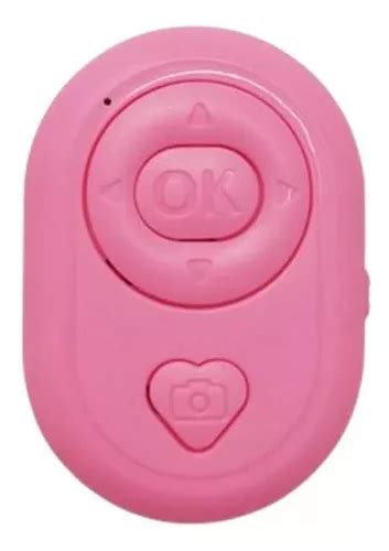 6 Wireless Camera Remote Bluetooth Remote Control Pink Mercadolivre