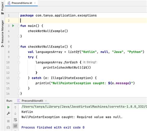 Exceptions In Kotlin Tanya Tech Zone