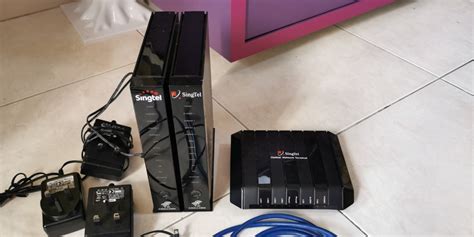 Singtel Modem And Router Computers Tech Parts Accessories Networking On Carousell