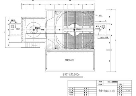 高密度澄清池CAD参考详图 工艺流程图 平面布置图 土木在线