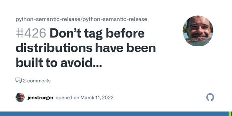 Dont Tag Before Distributions Have Been Built To Avoid Incomplete
