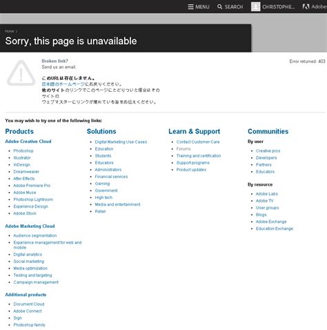 Solved Downloading Adobe Coldfusion 16 Broken Link Error Adobe Product Community 8356064