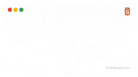Learn Html In Easy Bengali 2024 Techinbengalicom