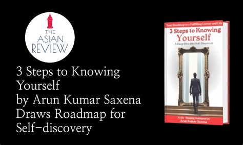 3 Steps To Knowing Yourself By Arun Kumar Saxena Draws Roadmap For