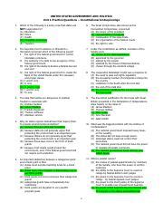 Ap Unit 1 Review Test 1 Answers Pdf UNITED STATES GOVERNMENT AND POLITICS Unit 1 Practice