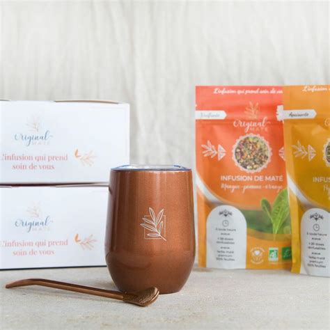 Coffret Dinfusions De Maté Bio Les Fruités Original Mate