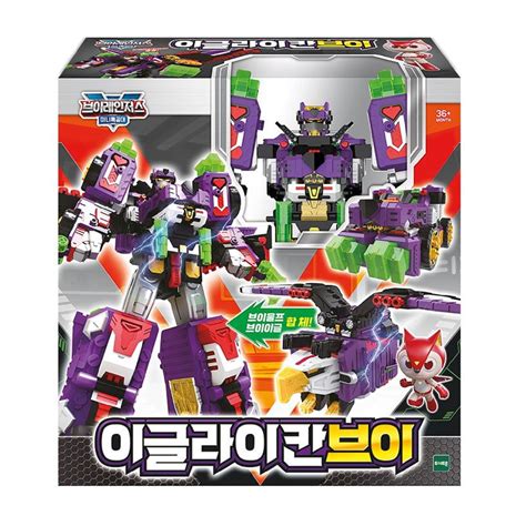 ミニ特攻隊ミニフォース イーグルライカンブイ イーグルライカンv オオカミワシビヒクル韓国変身ロボット玩具アクションフィギュア Minifo ライクキャンディショップ