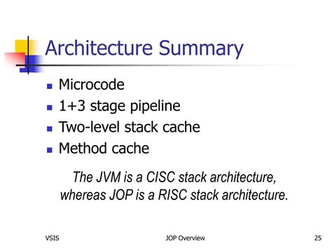 Ppt Jop A Java Optimized Processor For Embedded Real Time Systems
