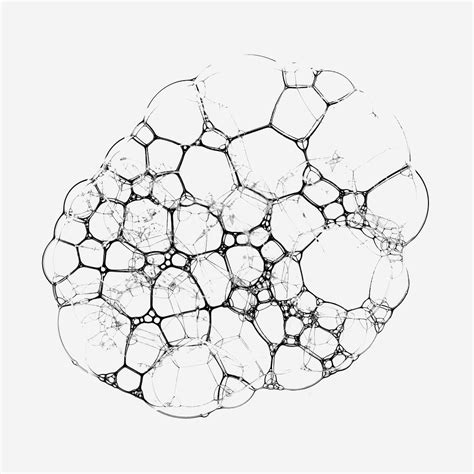 Download Premium Image Of Black Bubble Art Element Graphic About Soap