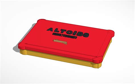 3d Design Altoids Tinkercad