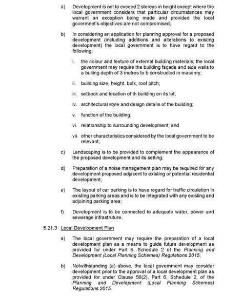 Approved Local Planning Scheme Amendment Shire Of Cranbrook