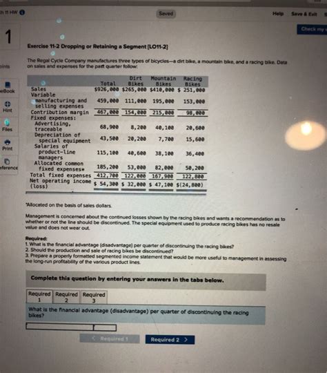 solved ch 11 hw saved help save and exit check my exercise