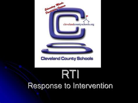 PPT RTI Response To Intervention PowerPoint Presentation Free Download ID 2920800