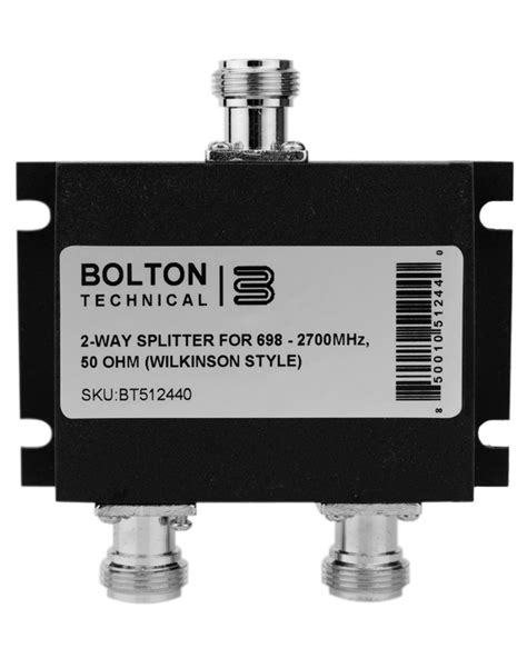 2 Way Splitter For 689 2700 Mhz Wilkinson Style 50 Ohm