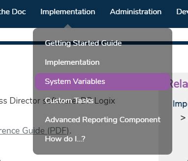 Navigating Through The Documentation
