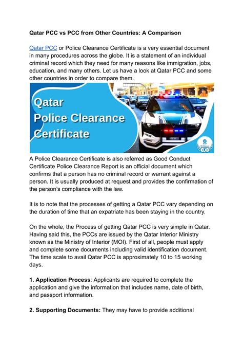 Ppt Qatar Pcc Vs Pcc From Other Countries A Comparison Docx Powerpoint Presentation Id