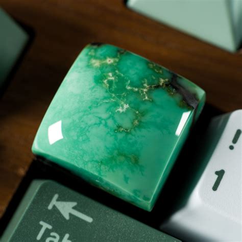 Variscite Artisan Keycap For Cherry Mx Style Mechanical Keyboards