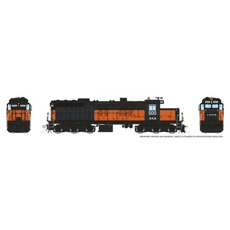 Ho Emd Sd10 Dc Silent Soo Line 543 Rapido Trains Inc