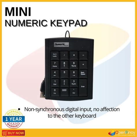 NUMERIC KEYPAD GENERIC Computers Tech Parts Accessories Computer Keyboard On Carousell