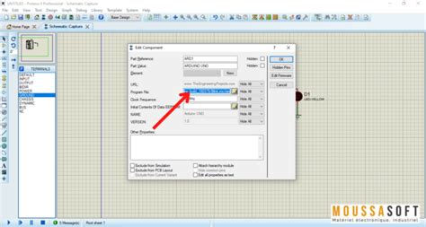 Simulation Des Projet Arduino Sur Proteus Isis Moussasoft