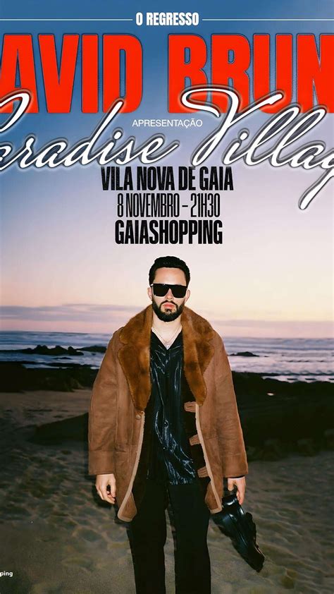 Concerto David Bruno Gaiashopping 8 Novembro 2024