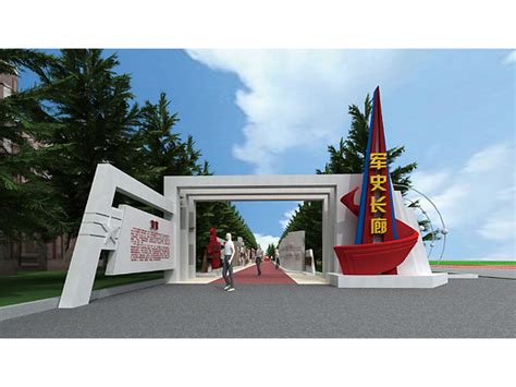 军史长廊创意设计作品图片素材 站酷zcool