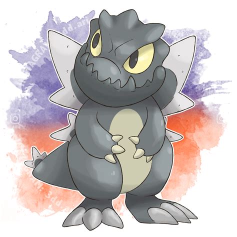Godzilla Pokemon Version 1 By Edari On Deviantart
