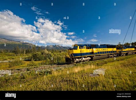 Alaska Railroad On The Kenai Peninsula Alaska Usa Seward Alaska