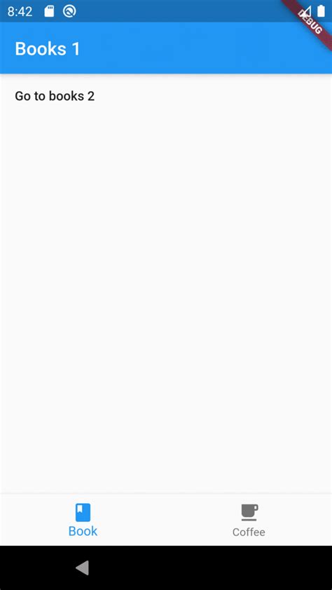 Flutter Nested Navigators Please Provide An Official Working Example Of Flutter Nested