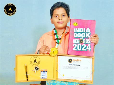 Muhammed Suhail Rm Ibr Achiever India Book Of Records