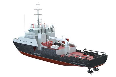3d Rescue Tugboat Professor Nikolay Muru Project 22870 Model