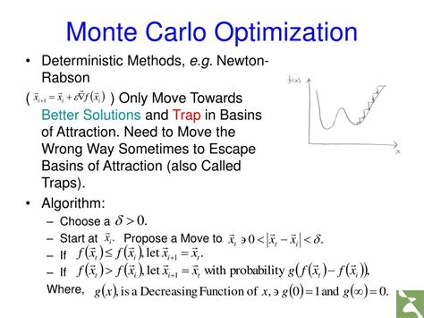 Ppt Montecarlo Optimization Simulated Annealing Powerpoint Presentation Id6127901