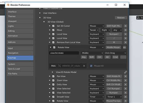 Mmb — Click To Center Frame On Pointer Selection And Drag To Orbite