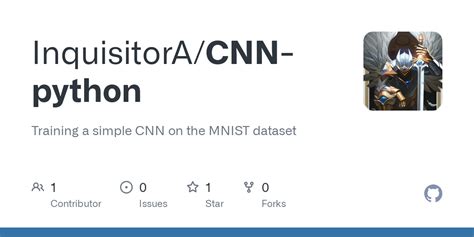 Github Inquisitora Cnn Python Training A Simple Cnn On The Mnist Dataset