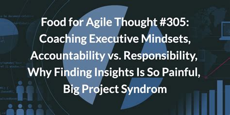 Coaching Executive Mindsets — Food For Agile Thought 305