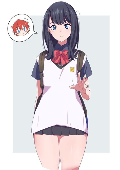 Takarada Rikka And Hibiki Yuuta Gridman Universe And More Drawn By Showhey Danbooru