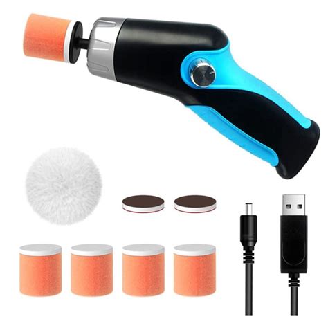 Cordless Car Buffer Polishermini Portable Polisher Tool Kit For Car