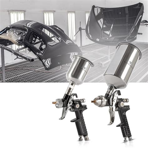 Stahlwerk Hvlp Lackierpistolen Set 21tlg Spritzpistole Sprühpistole Sp