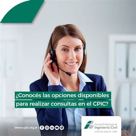 Cpic Consultas Contacto Matrícula Cpic Consejo Profesional De