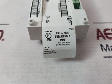 Est Edwards Siga Cc1 Single Input Signal Module 94v Aeliya Marine
