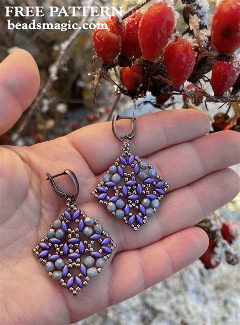 Free Bead Pattern Video For Earrings Chicago Beads Magic