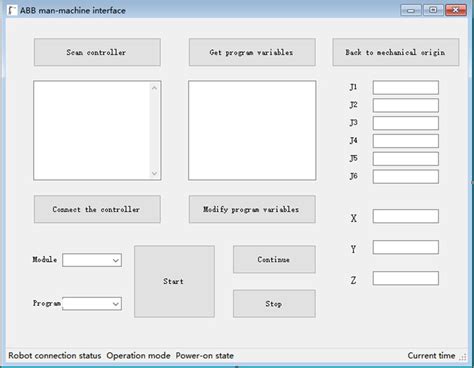 Abb Robot Data Acquisition System Complete The Path Programming Of The