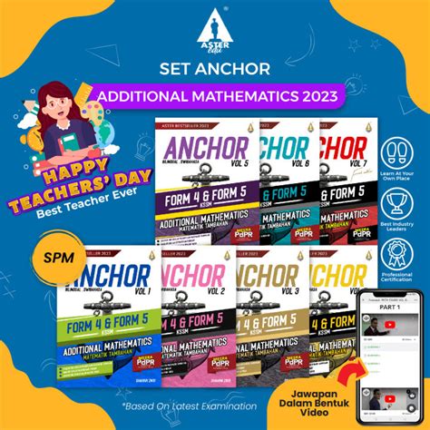 Aster Edu Buku Latihan Matematik Tambahan Tingkatan 4 And 5 Addmath Anchor Add Math Add Maths