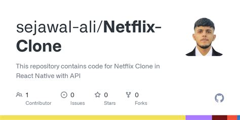 Github Sejawal Alinetflixclone This Repository Contains Code For