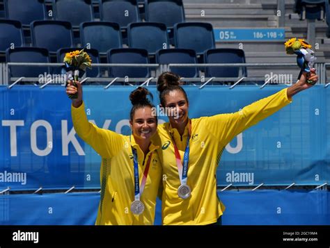 Tokyo Japan 06th Aug 2021 Silver Medalist Australias Mariafe