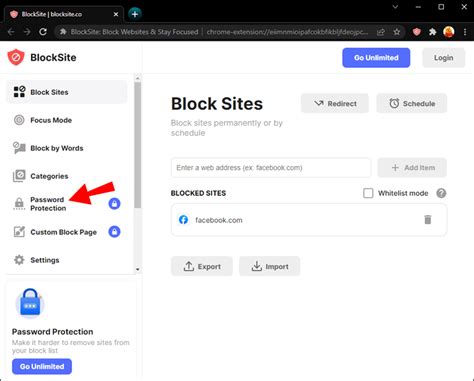 How To Block Websites With A Password